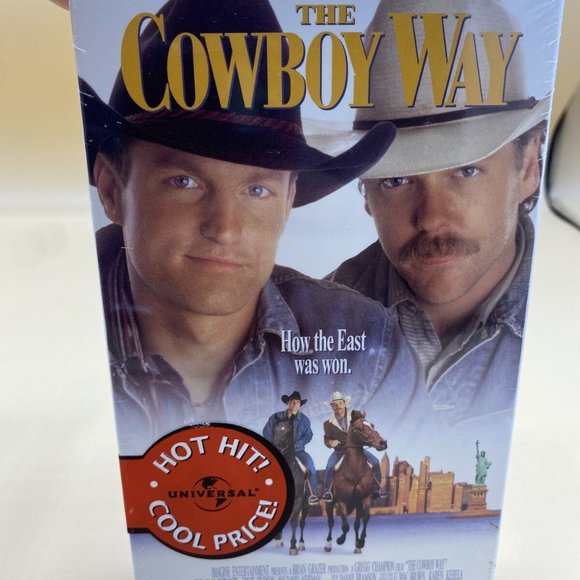 Media | The Cowboy Way Vhs Vcr Woody Harrelson Kiefer Sutherland Comedy ...